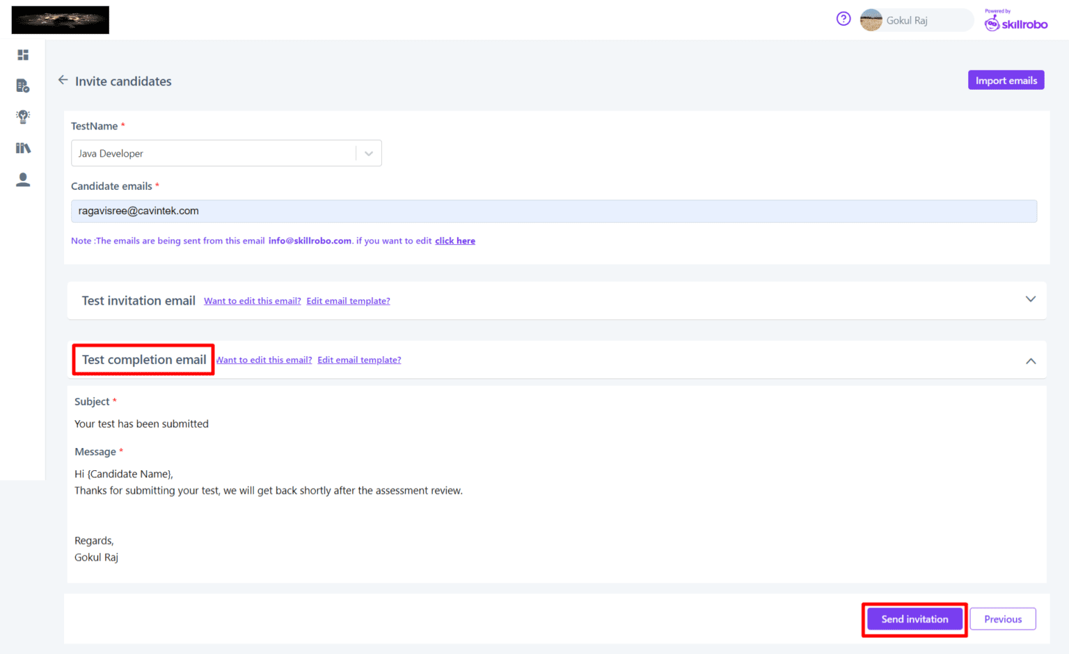 What is a Test Completion Email? - SkillRobo